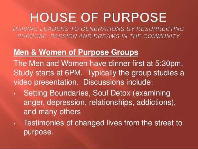 House Of Purpose Presentation house-of-purpose-presentation