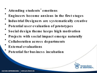 Promoting Creativity in Multidisciplinary Engineering Design Courses | PPT