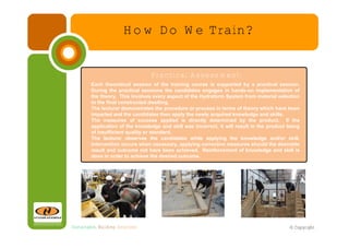 Hydraform Training Guide | PDF