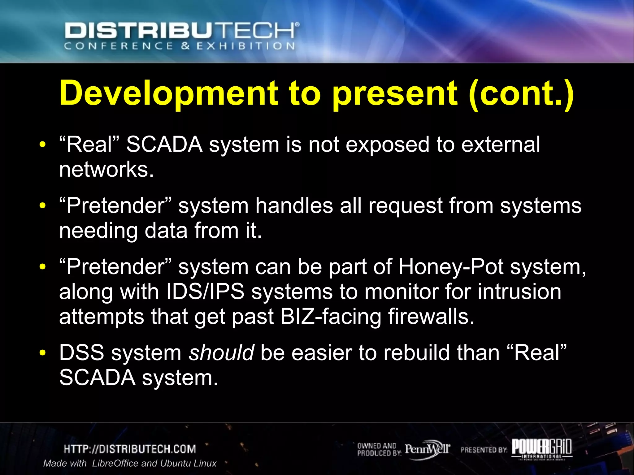 Distributech_Presentation DTECH_2013 | PPT
