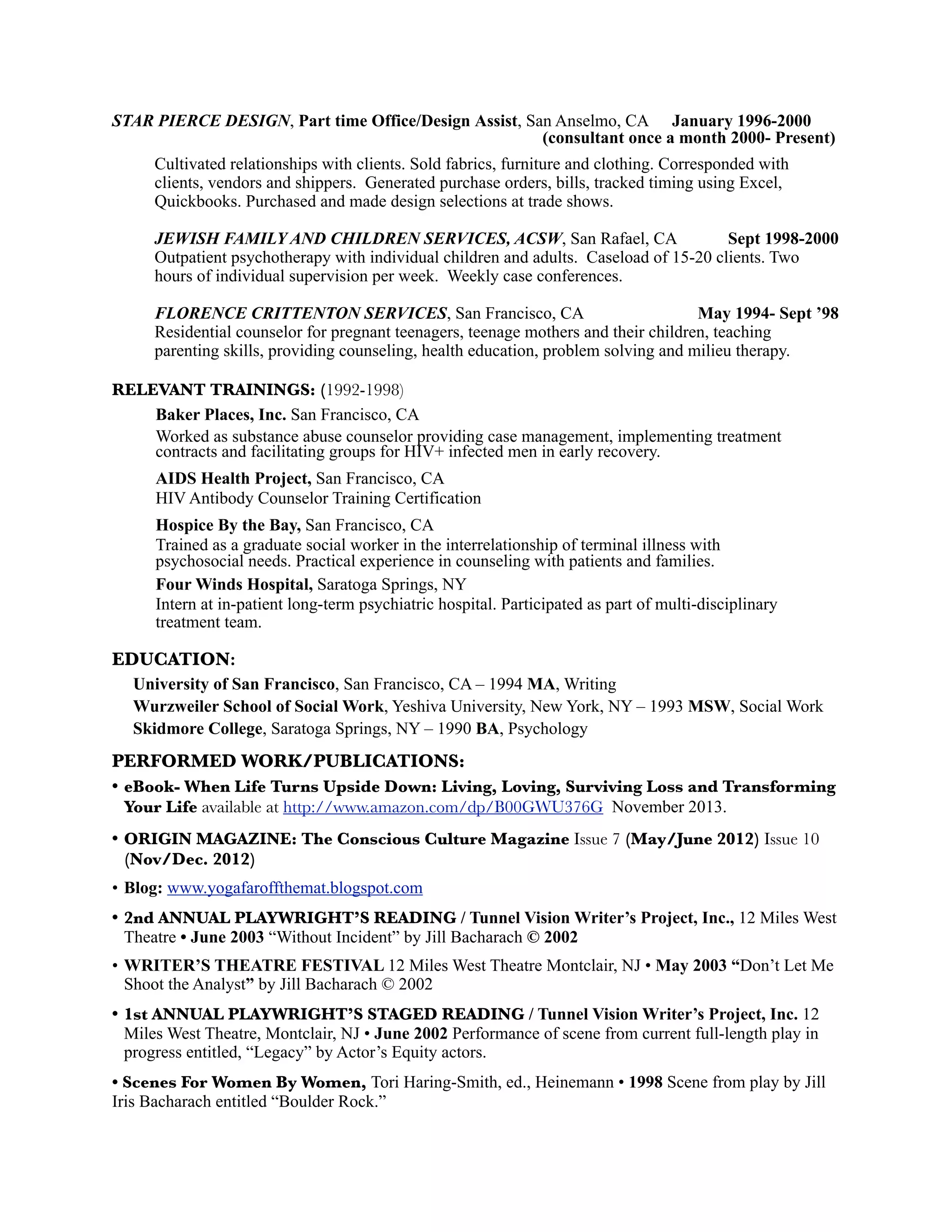 JBRESUME20167 | PDF | Physical Therapy | Wellness