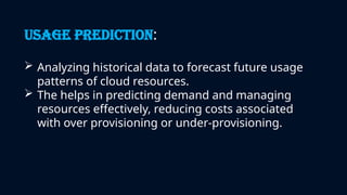 cloud consumer perpspective in cloud computing | PPTX