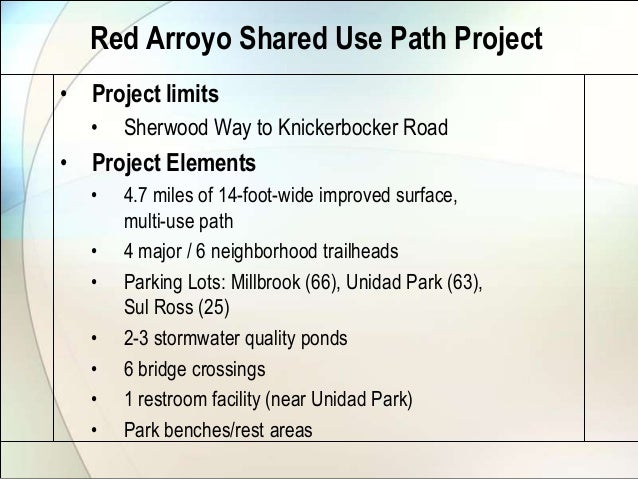 San Angelo City Council 10-15-13 red arroyo project update