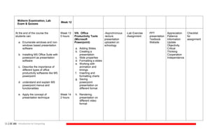 CC 101 Introduction to Computing/Intro Comp | DOCX