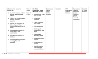 CC 101 Introduction to Computing/Intro Comp | DOCX