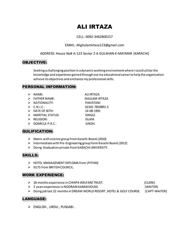 ALI IRTAZA | DOCX