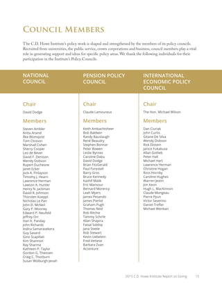 2015_Report on Giving low | PDF | Non-Profit Organizations | Industries