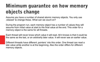 C11/C++11 Memory model. What is it, and why? | PPT