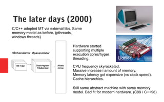 C11/C++11 Memory model. What is it, and why? | PPT