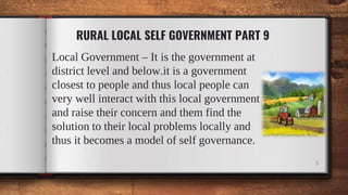 Panchayat Raj institution | PPTX