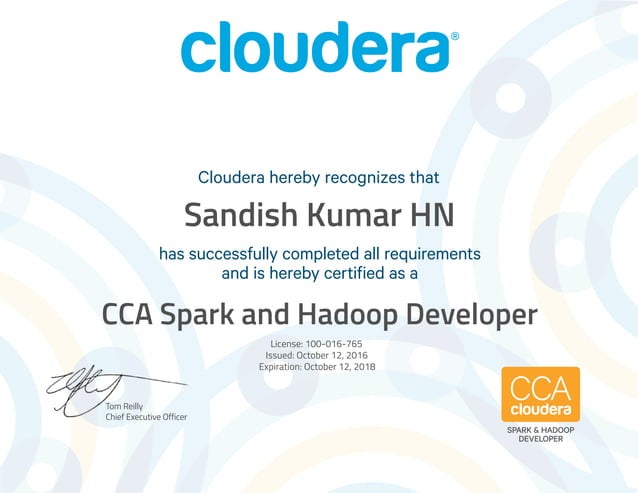 Hadoop_Spark_Developer | PPT