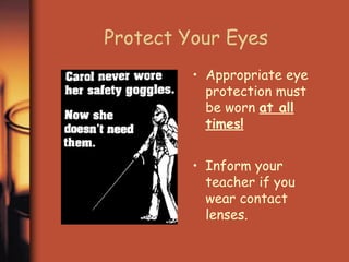 lab safety ppt | PPT