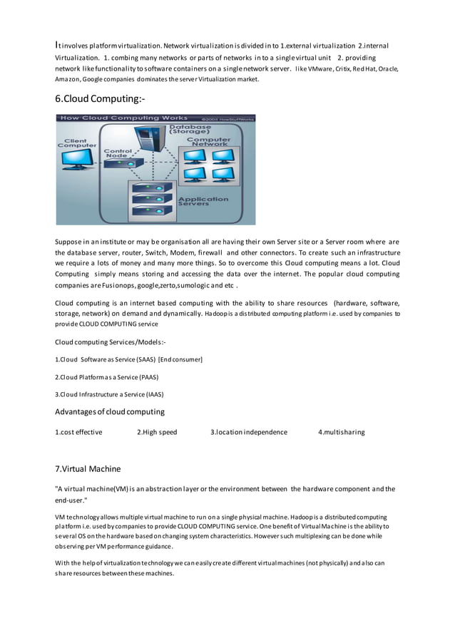 Virtualization in Cloud computing | PDF