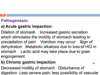 Colic in horses | PPTX