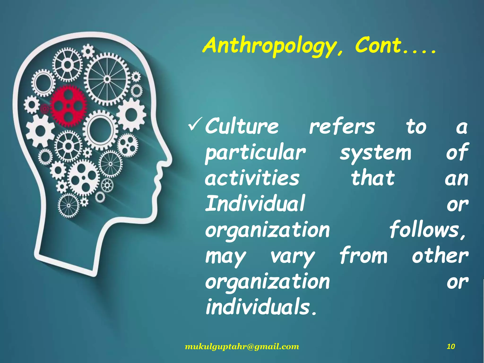 OB - Anthropology | PPTX