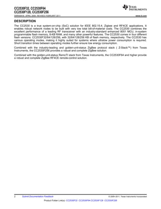 Cc2530 | PDF