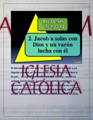 Cc 2573 ! LA ORACION Y LA LUCHA DE JACOB ! | DOCX