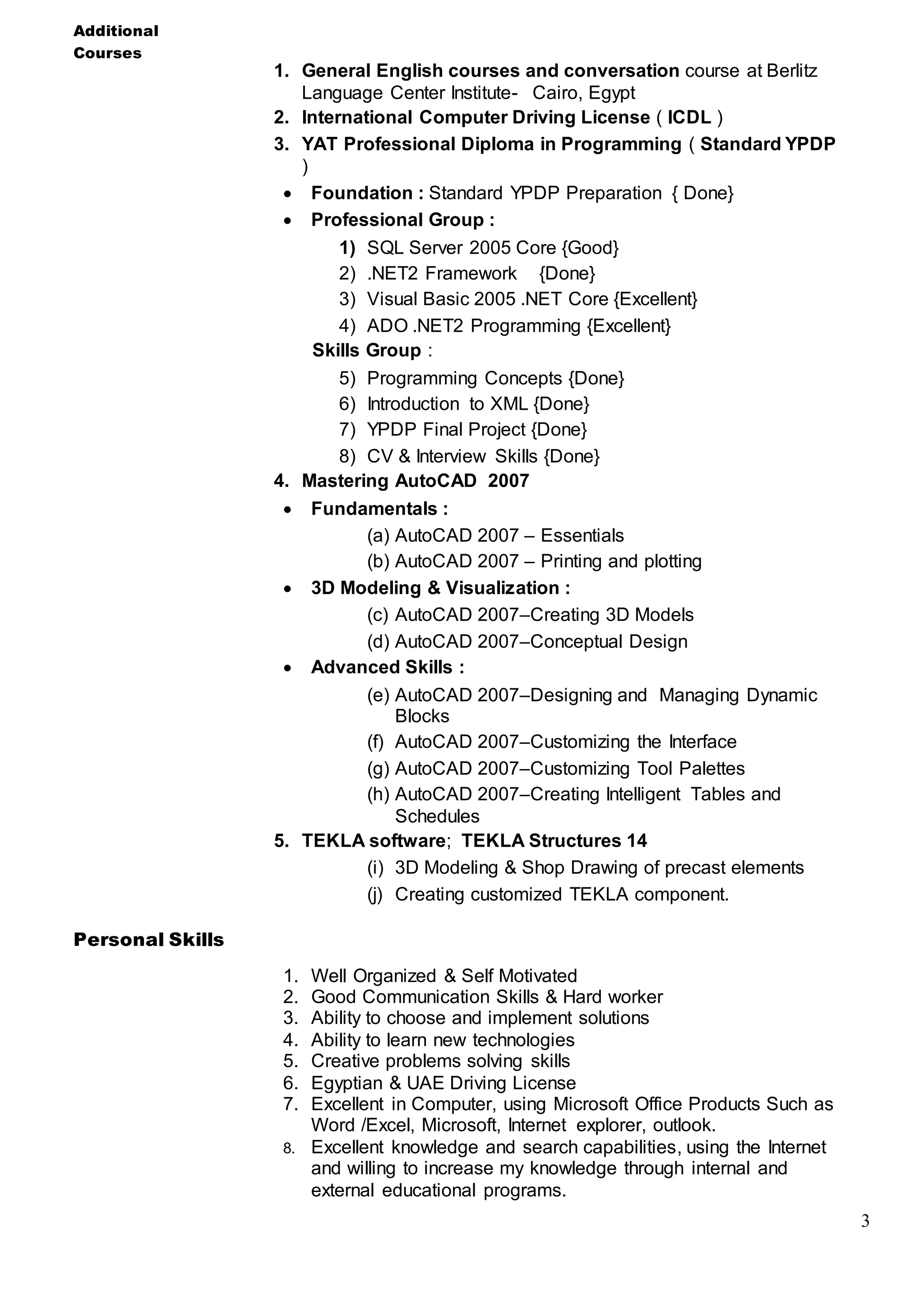 Ahmed Yousef CV (1) | PDF