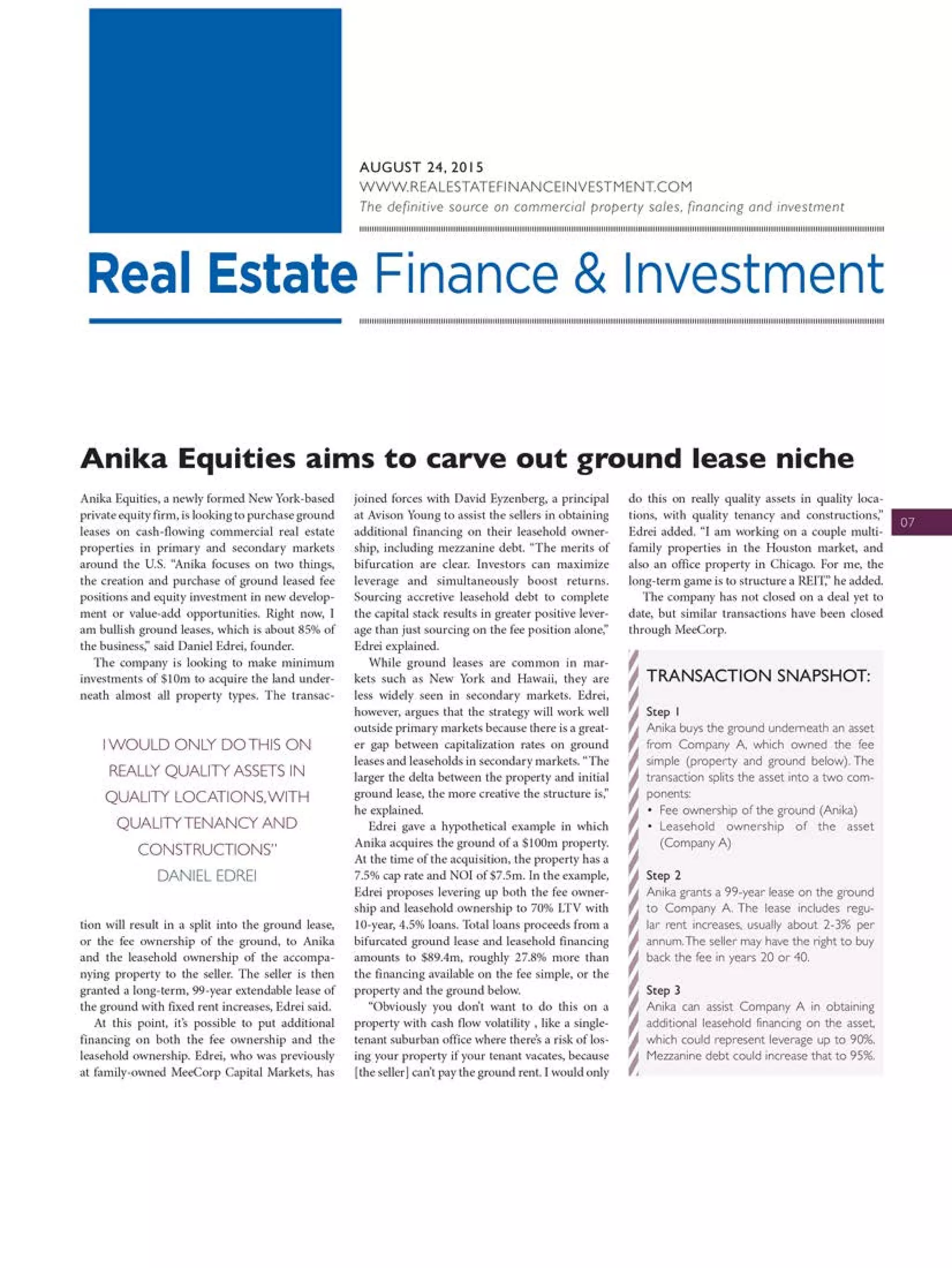 REFI34 featuring Anika PDF | PDF