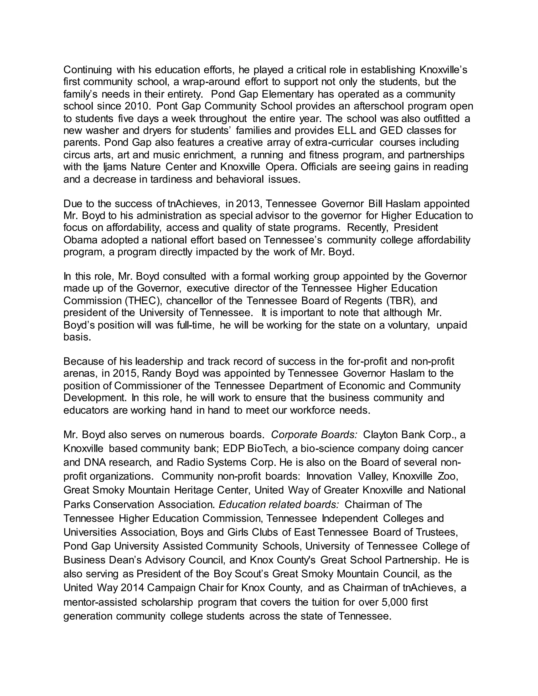 John W. Gardner Leadership Award Nomination Letter | DOCX