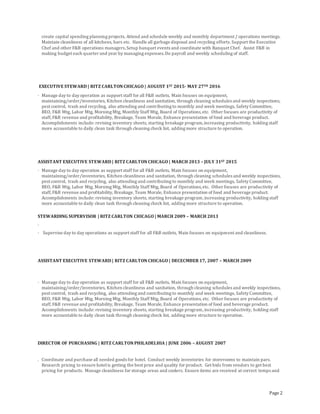 Lonny Currin up-dated resume | DOCX | Logistics | Business