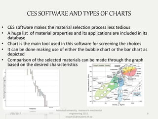 ces edupack material selection | PPTX