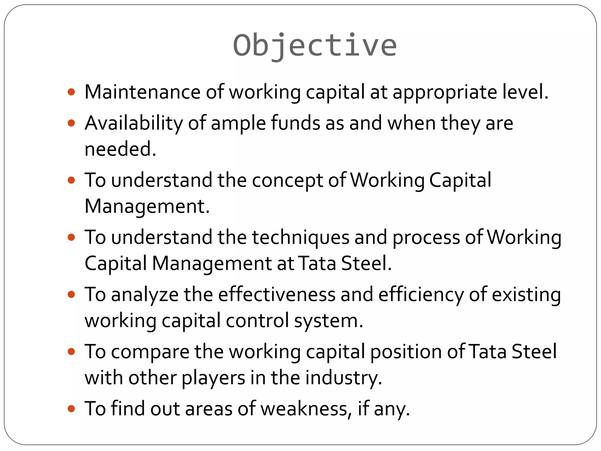 Working Capital Management | PPTX