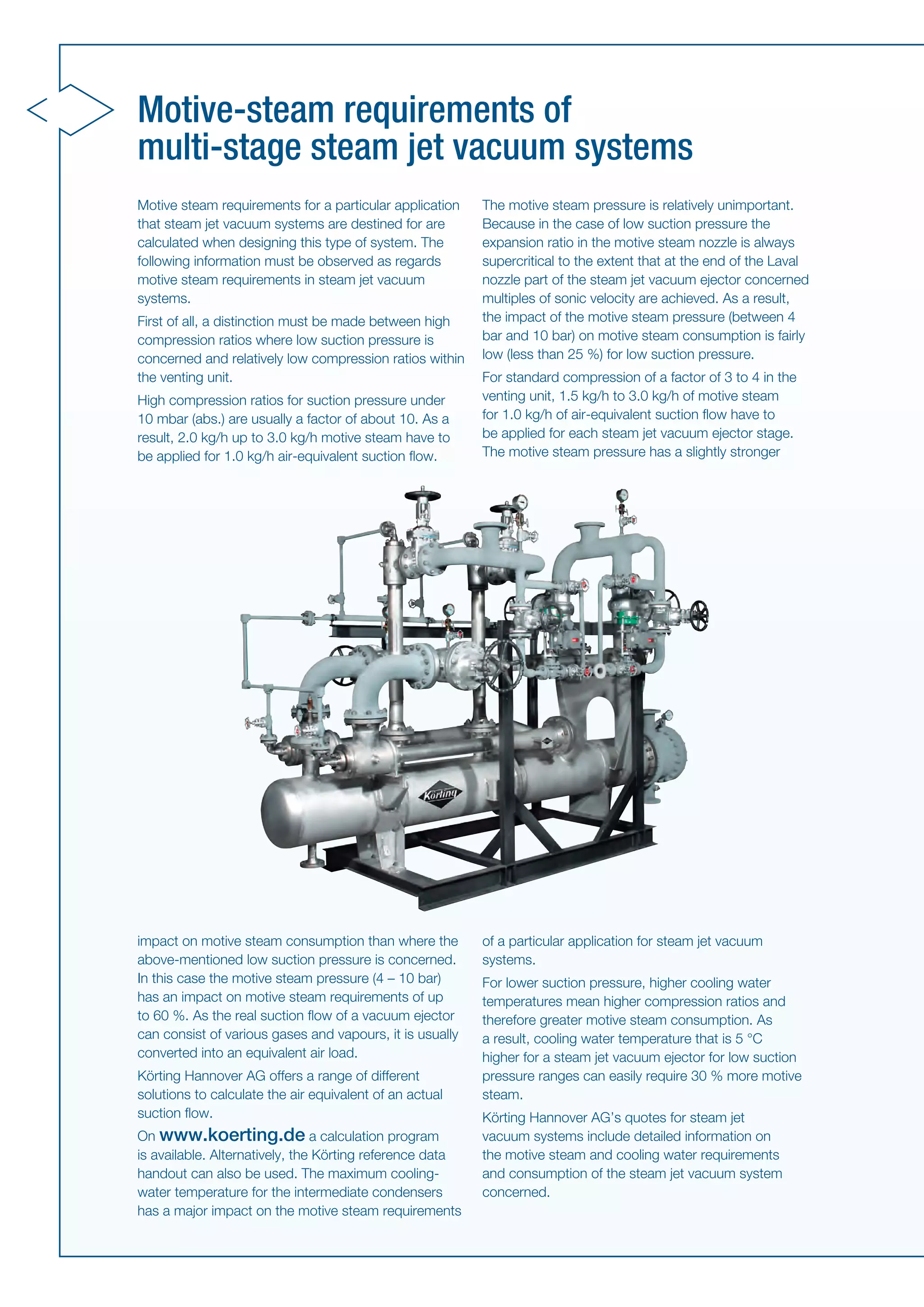 Multistage-steam-jet-vacuum-ejectors | PDF