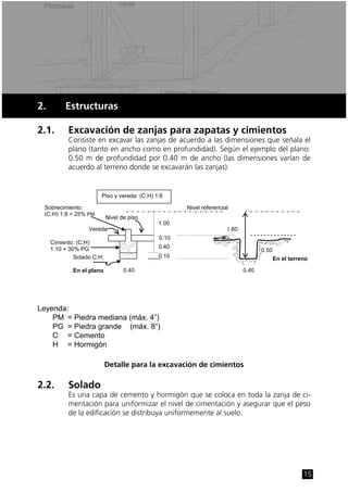 Manual de Como construir viviendas de quincha mejorada | PDF