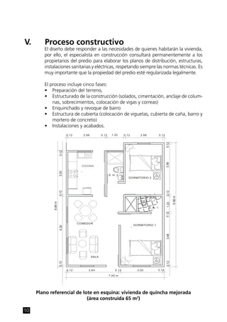 Manual de Como construir viviendas de quincha mejorada | PDF