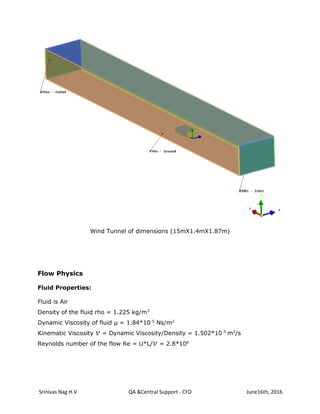 OpenFoam Simulation of Flow over Ahmed Body using Visual CFD software | PDF
