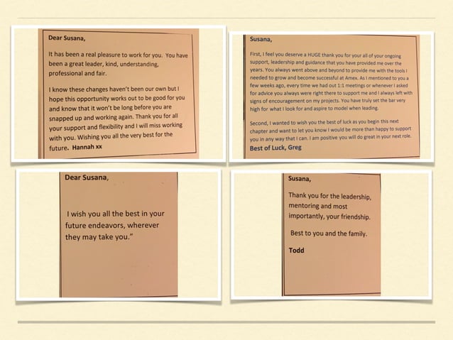My team's farewell comments | PDF