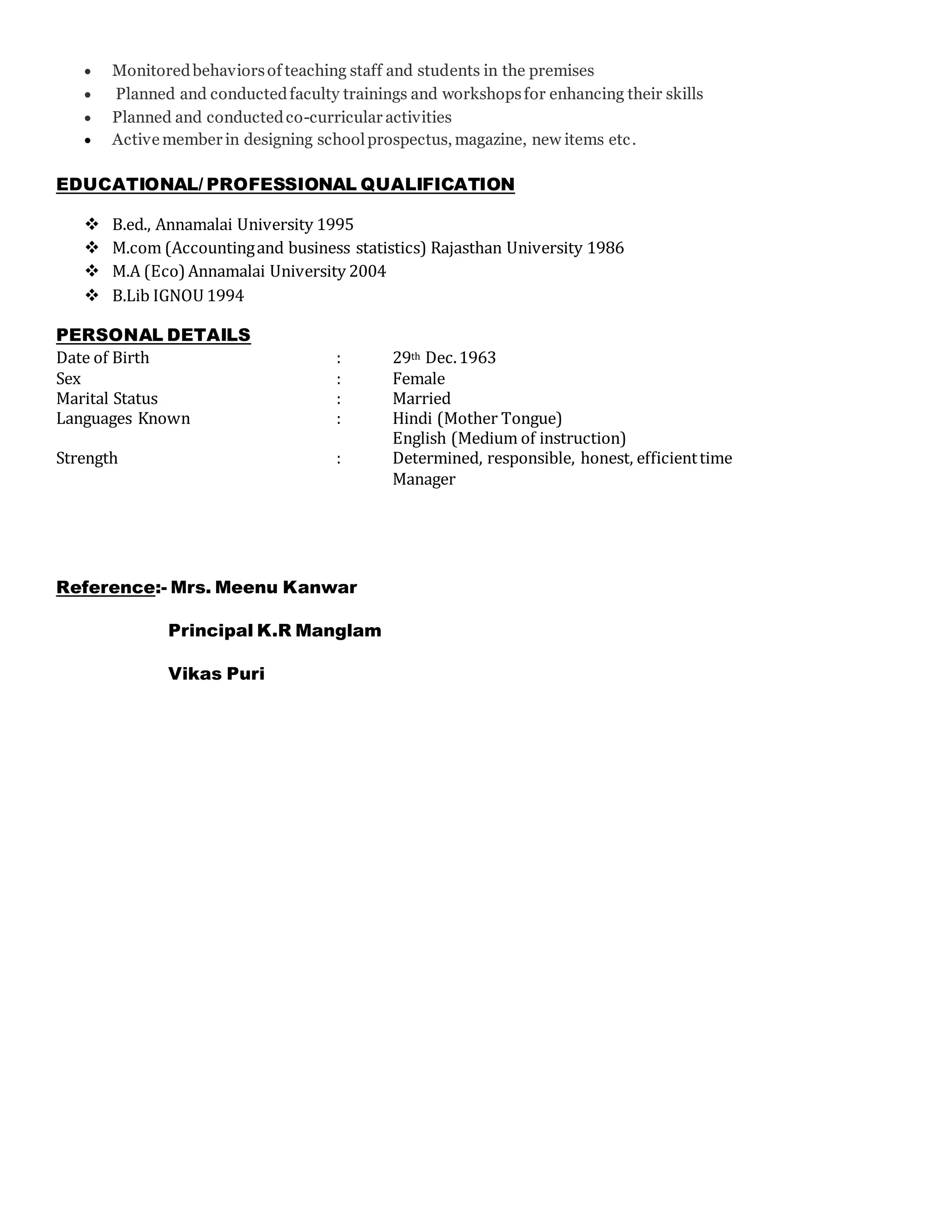 ashima resume | DOCX | Professional School | Postgraduate Education