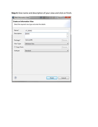 External View Creation Guide | PDF