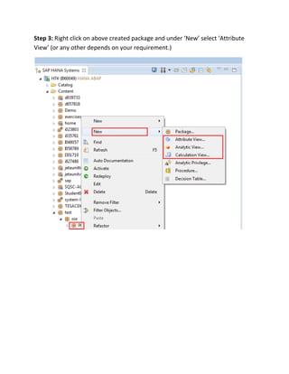 External View Creation Guide | PDF