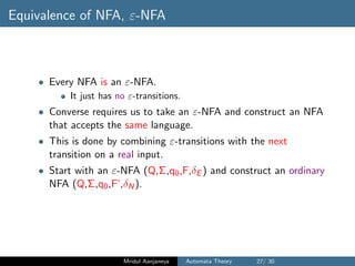 Graph representation of DFA’s Da | PDF