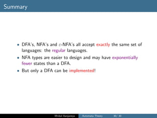 Graph representation of DFA’s Da | PDF