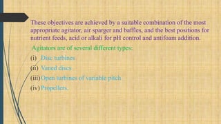 Bioreactors (Fermenters) | PPTX