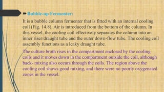 Bioreactors (Fermenters) | PPTX