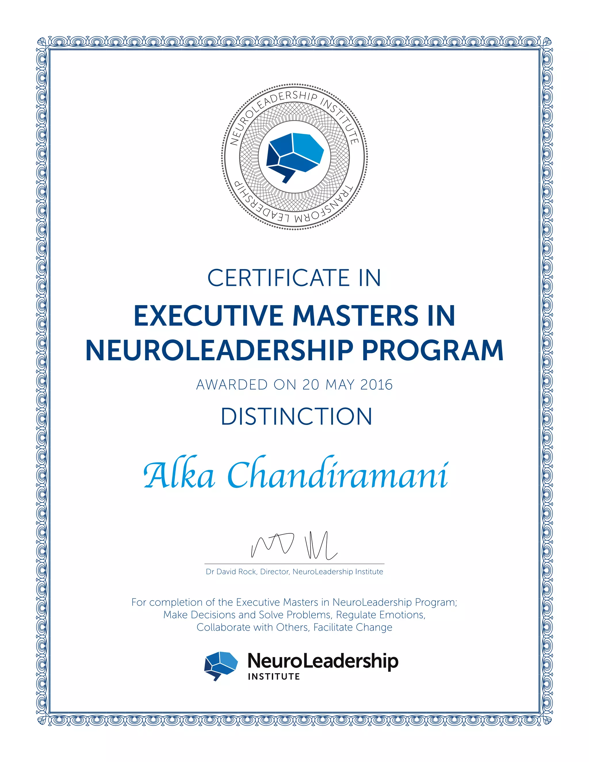 Neuroleadership Certificate | PDF