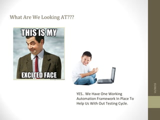 Hybrid Automation Framework Developement | PPT