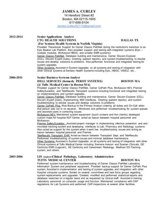 James Curley Applications Resume | DOCX