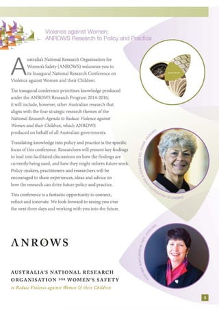 ANROWS Program | PDF