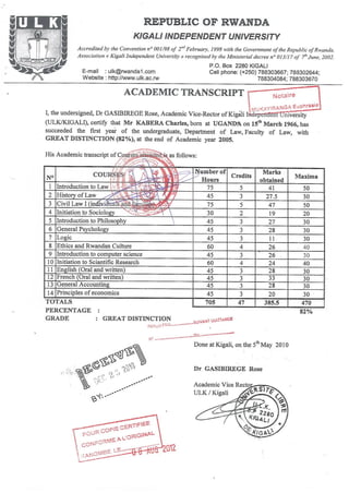 Academic transcripts Certified | PDF