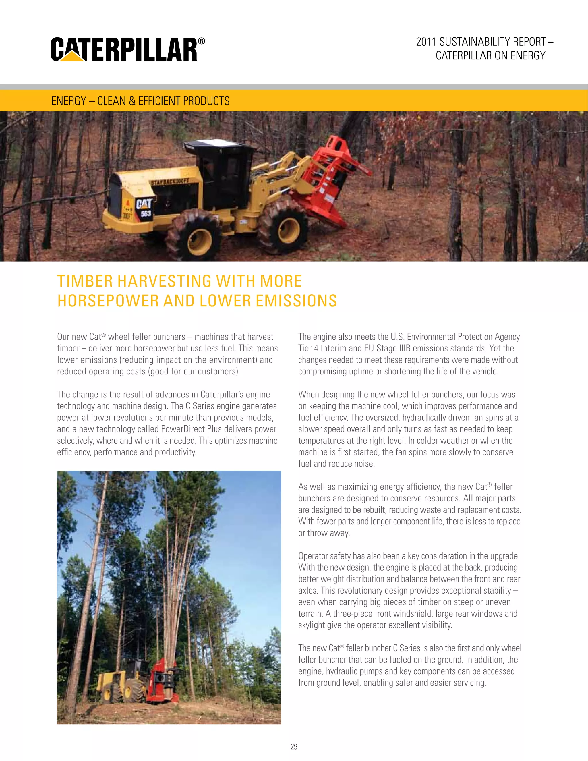 Caterpillar_Sustainability Report_2011 | PDF