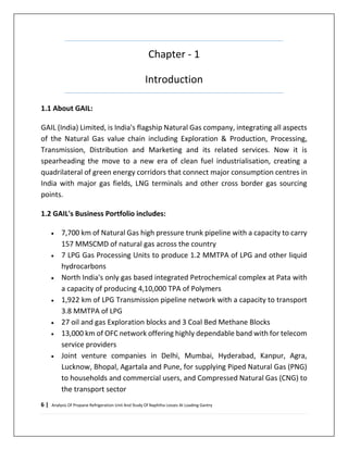 Project Report in GAIL(India) Limited_Prakash | PDF