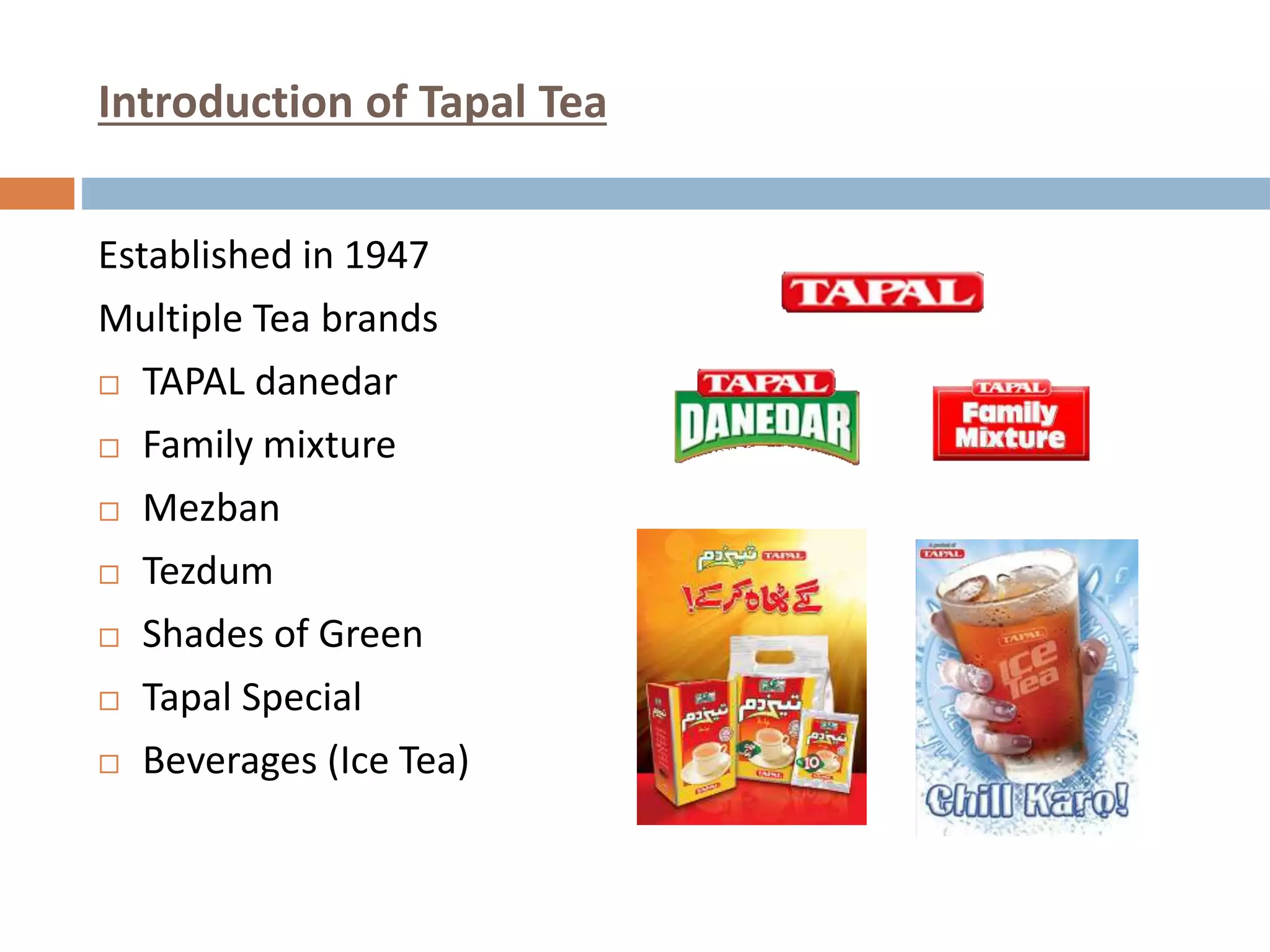 Analysis of WMS in Tapal tea | PPTX