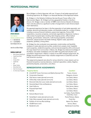 ByronBridges_resume | PDF | Real Estate