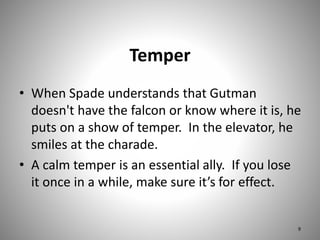 Maltese Falcon PPT (00595793xAC2B5) | PPT