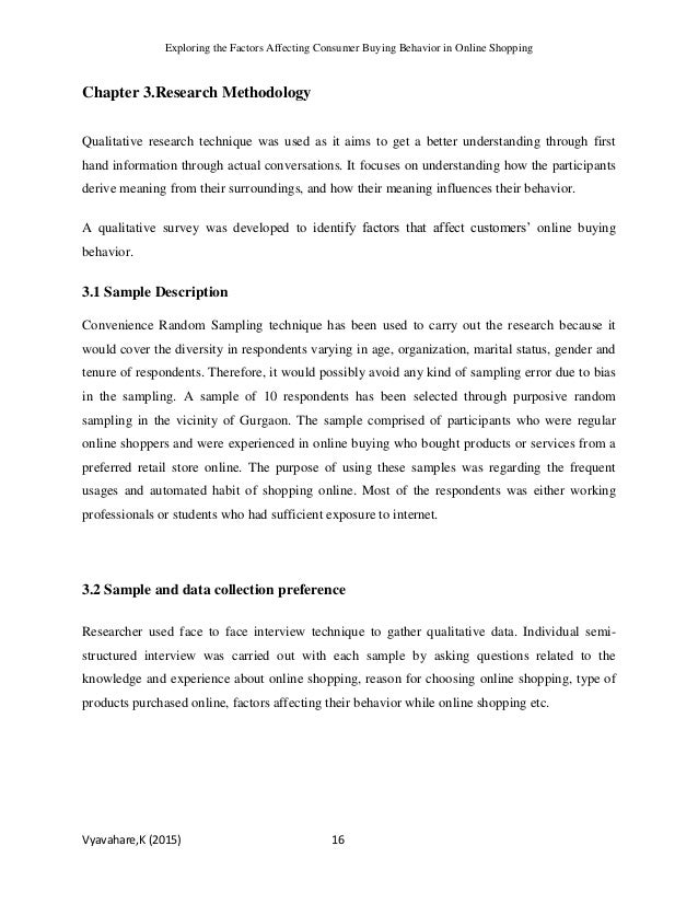 Applied Research Methodolgy PROJECT